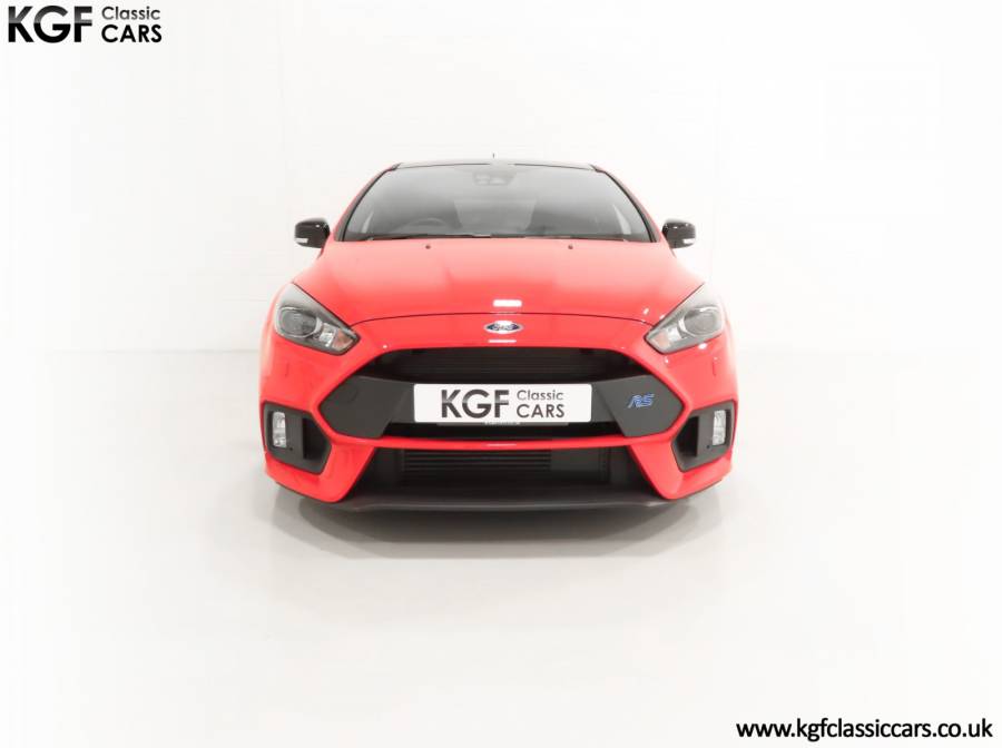 A Ford Focus RS Red Edition with 393 Miles, Race Red, £ 54,995