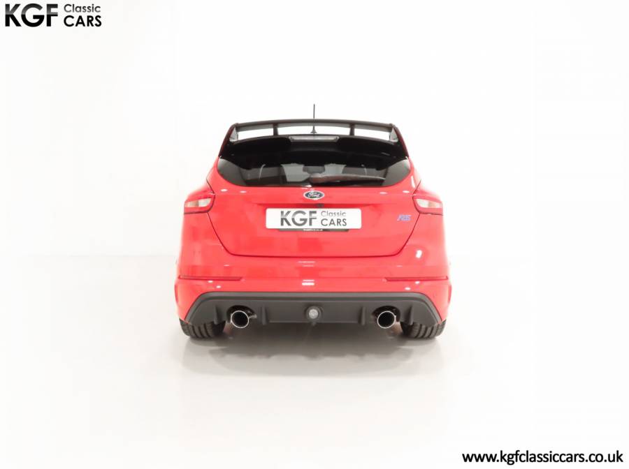 A Ford Focus RS Red Edition with 393 Miles, Race Red, £ 54,995