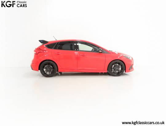 A Ford Focus RS Red Edition with 393 Miles, Race Red, £ 54,995