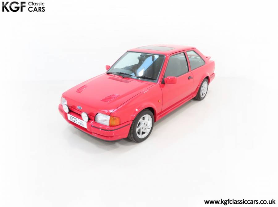 A Beautifully Original Ford Escort RS Turbo, Rosso Red, £ 29,995
