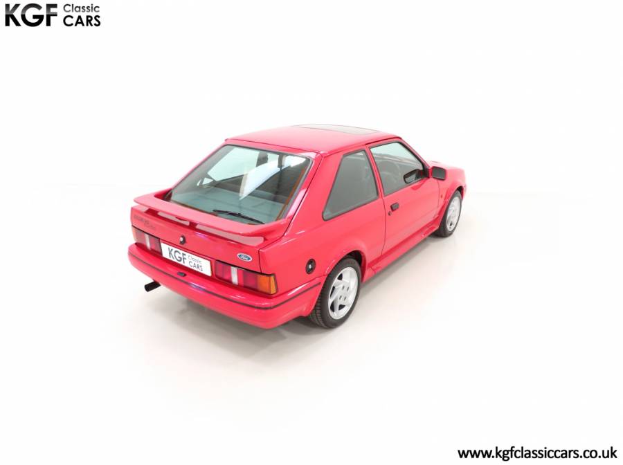 A Beautifully Original Ford Escort RS Turbo, Rosso Red, £ 29,995