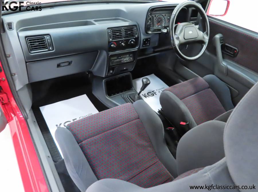 A Beautifully Original Ford Escort RS Turbo, Rosso Red, £ 29,995