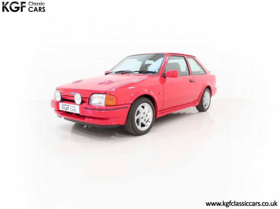 A Beautifully Original Ford Escort RS Turbo, Rosso Red, £ 29,995
