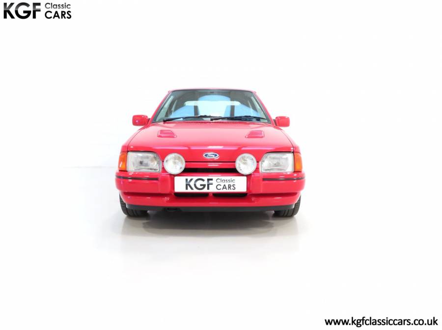 A Beautifully Original Ford Escort RS Turbo, Rosso Red, £ 29,995