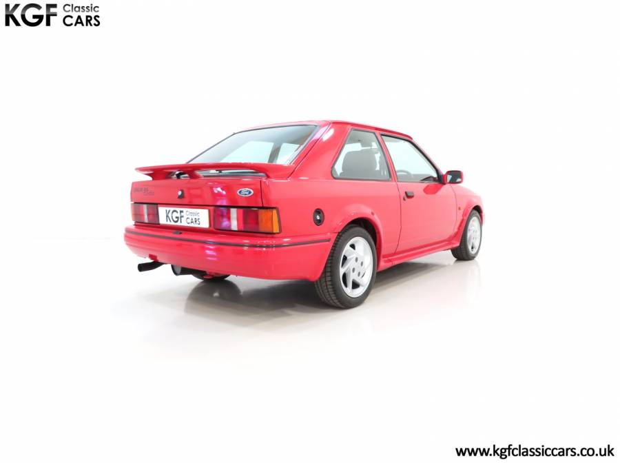 A Beautifully Original Ford Escort RS Turbo, Rosso Red, £ 29,995