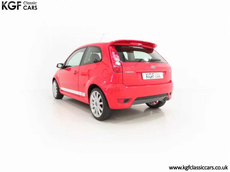 A Pristine Ford Fiesta ST150 with One Owner, Radiant Red, £ 9,195