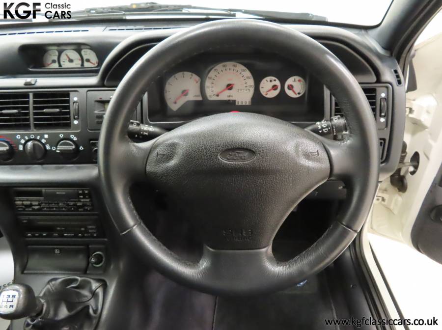 A Legendary Ford Escort RS Cosworth Luxury , Diamond White, £ 85,995