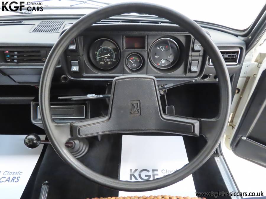 A Rare Surviving Lada 1200L Riva with 11,442 Miles, White, £ 9,995