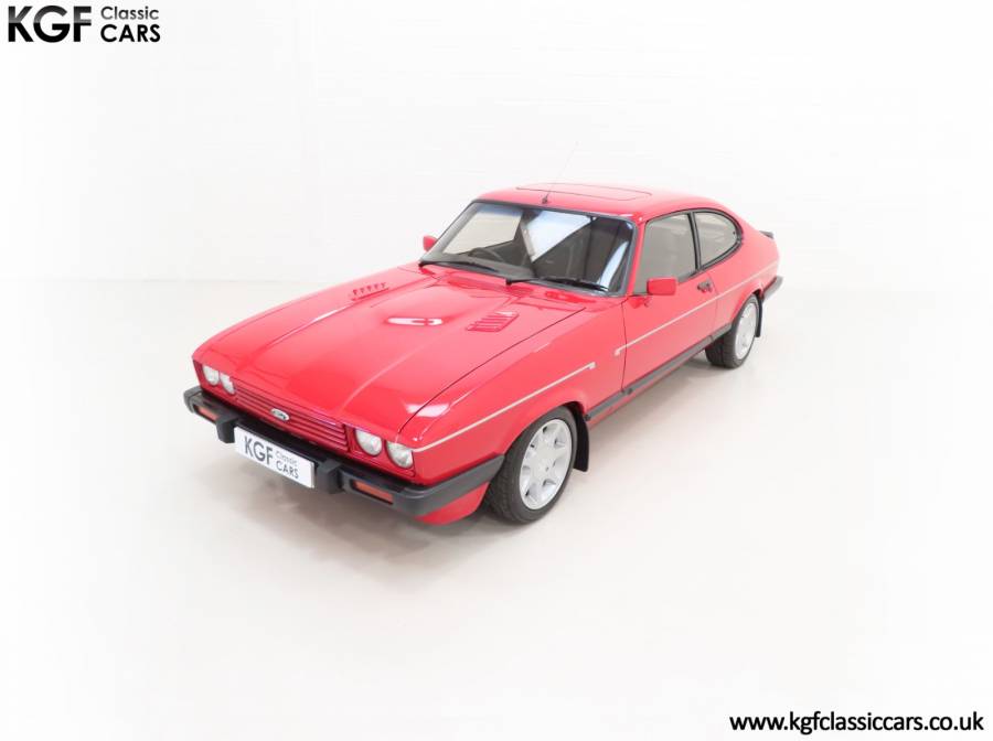 A Desirable Ford Capri 2.8 Injection Turbo, Cardinal Red, £ 19,995