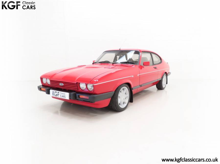A Desirable Ford Capri 2.8 Injection Turbo, Cardinal Red, £ 19,995