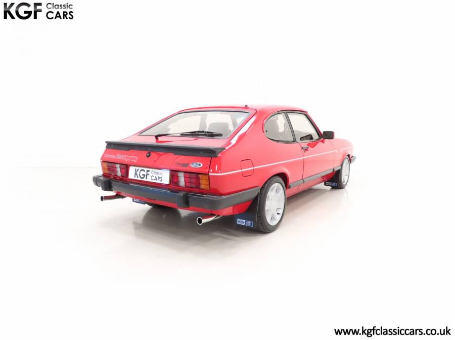 A Desirable Ford Capri 2.8 Injection Turbo, Cardinal Red, £ 19,995