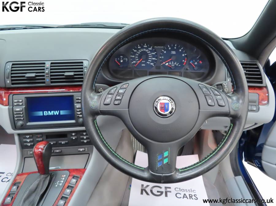 An Incredible BMW E46 Alpina B3 S Convertible, Avus Blue, £ 26,995