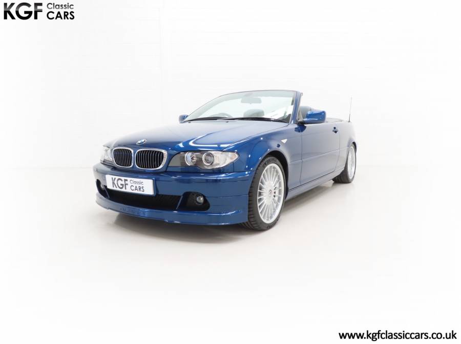 An Incredible BMW E46 Alpina B3 S Convertible, Avus Blue, £ 26,995