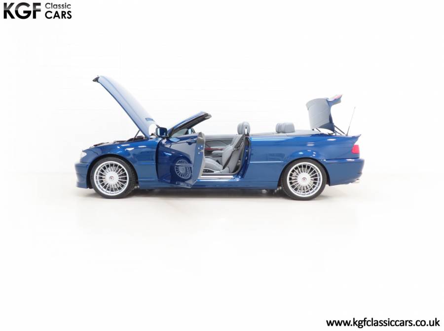 An Incredible BMW E46 Alpina B3 S Convertible, Avus Blue, £ 26,995