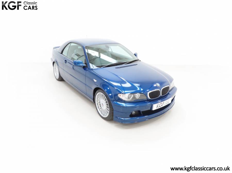 An Incredible BMW E46 Alpina B3 S Convertible, Avus Blue, £ 26,995