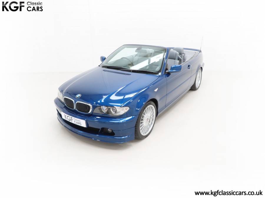 An Incredible BMW E46 Alpina B3 S Convertible, Avus Blue, £ 26,995