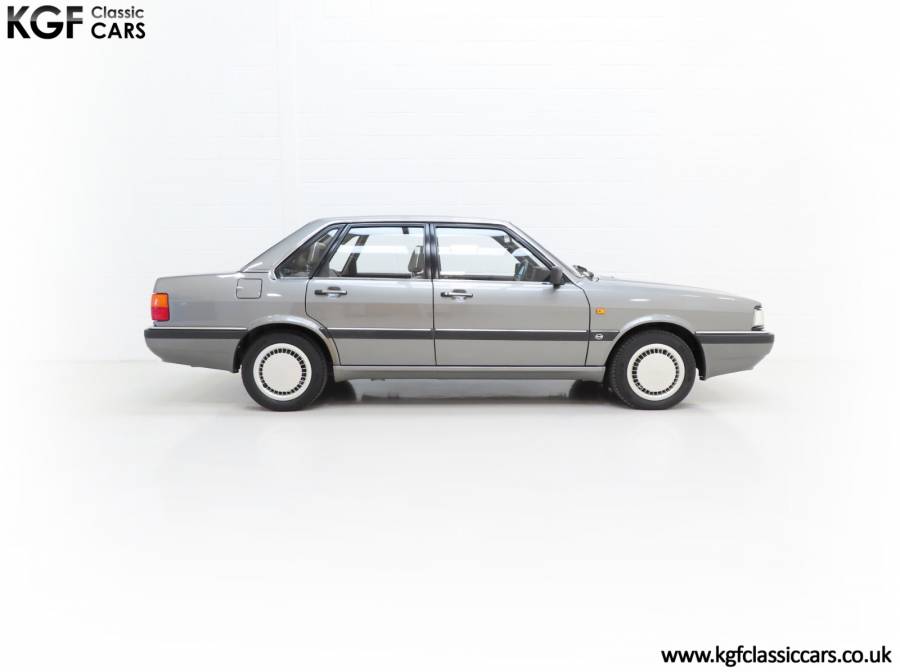 An Audi 90 CD with Only 8,396 Miles!, Stone Grey Metallic, £ 12,995