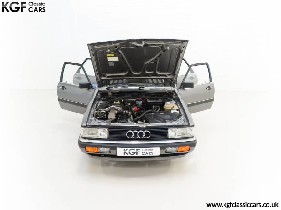 An Audi 90 CD with Only 8,396 Miles!, Stone Grey Metallic, £ 12,995