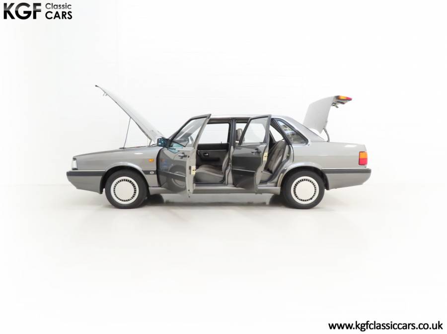 An Audi 90 CD with Only 8,396 Miles!, Stone Grey Metallic, £ 12,995