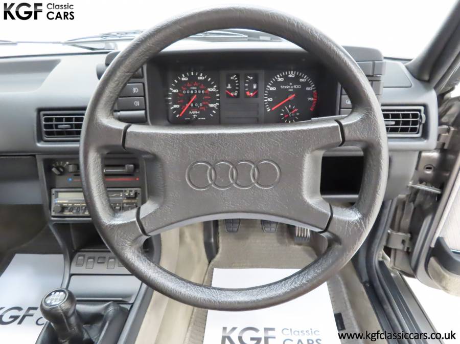 An Audi 90 CD with Only 8,396 Miles!, Stone Grey Metallic, £ 12,995