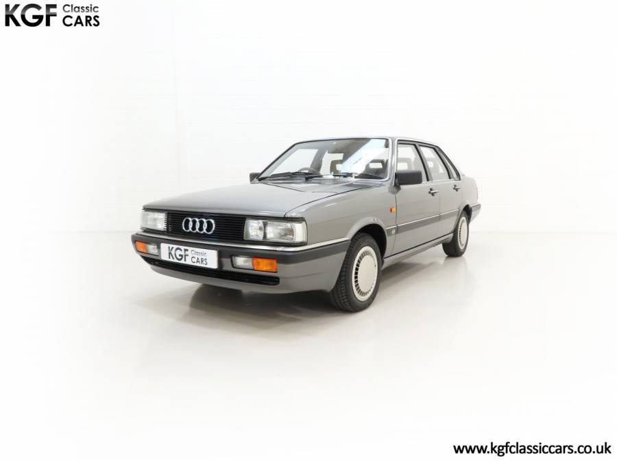 An Audi 90 CD with Only 8,396 Miles!, Stone Grey Metallic, £ 12,995