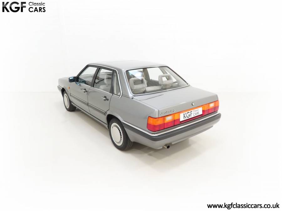 An Audi 90 CD with Only 8,396 Miles!, Stone Grey Metallic, £ 12,995