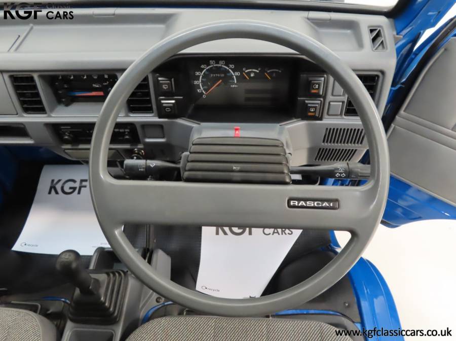 A Naughty Little Vauxhall Rascal Van, Breeze Blue, £ 11,495