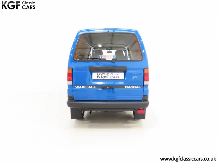 A Naughty Little Vauxhall Rascal Van, Breeze Blue, £ 11,495
