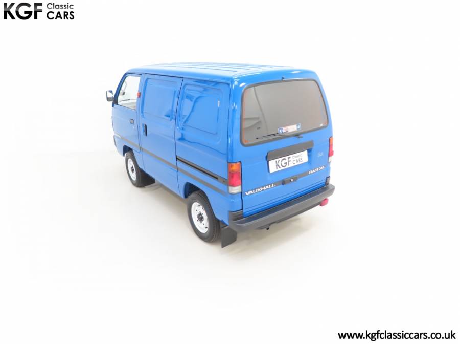 A Naughty Little Vauxhall Rascal Van, Breeze Blue, £ 11,495