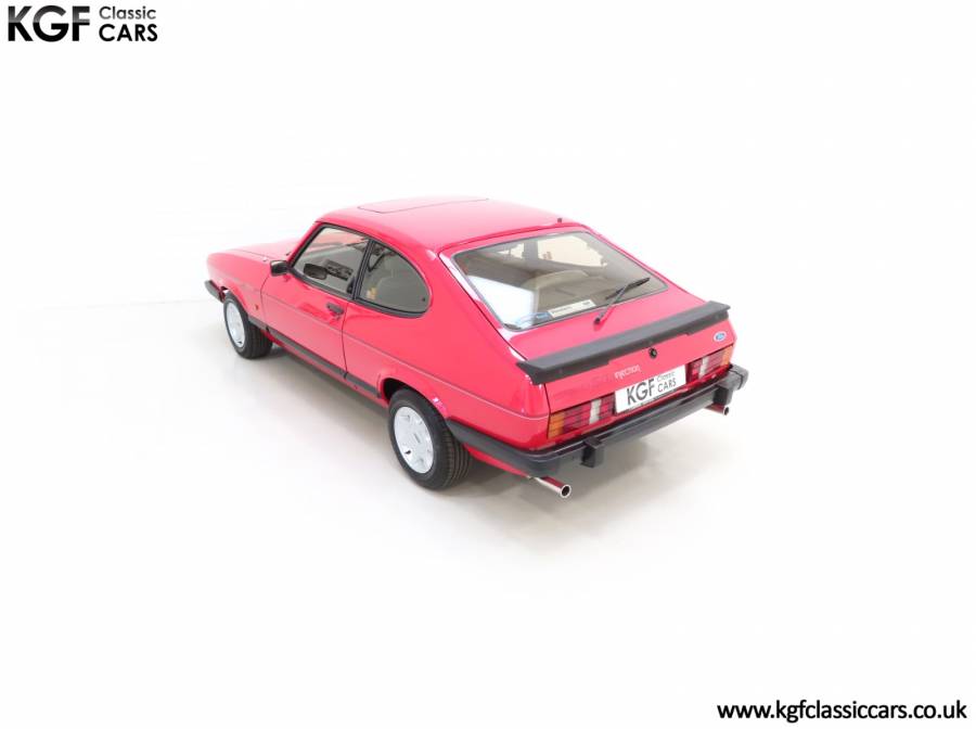 A Ford Capri 2.8 Injection Special, Rosso Red, £ 29,995