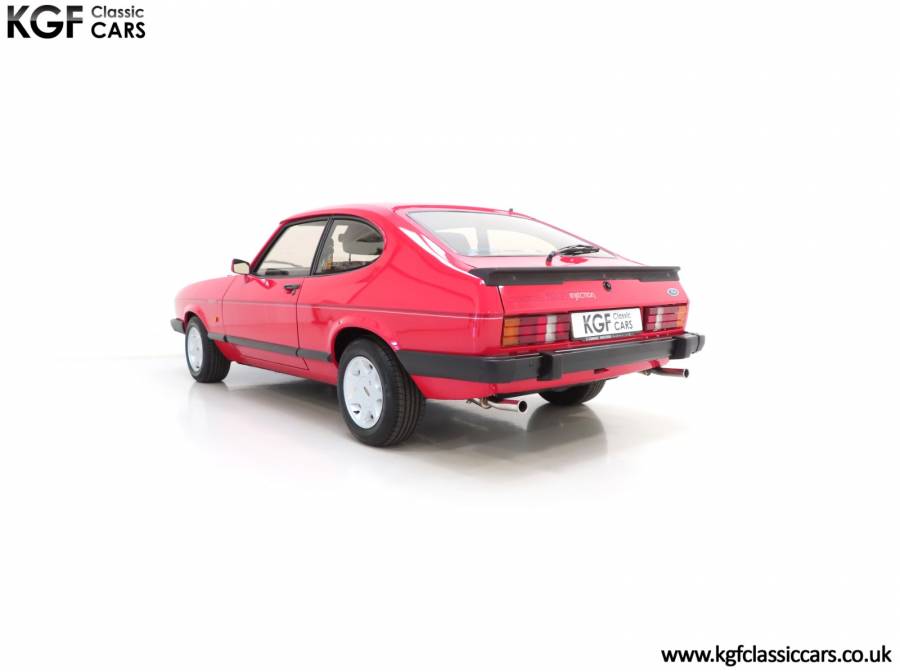 A Ford Capri 2.8 Injection Special, Rosso Red, £ 29,995