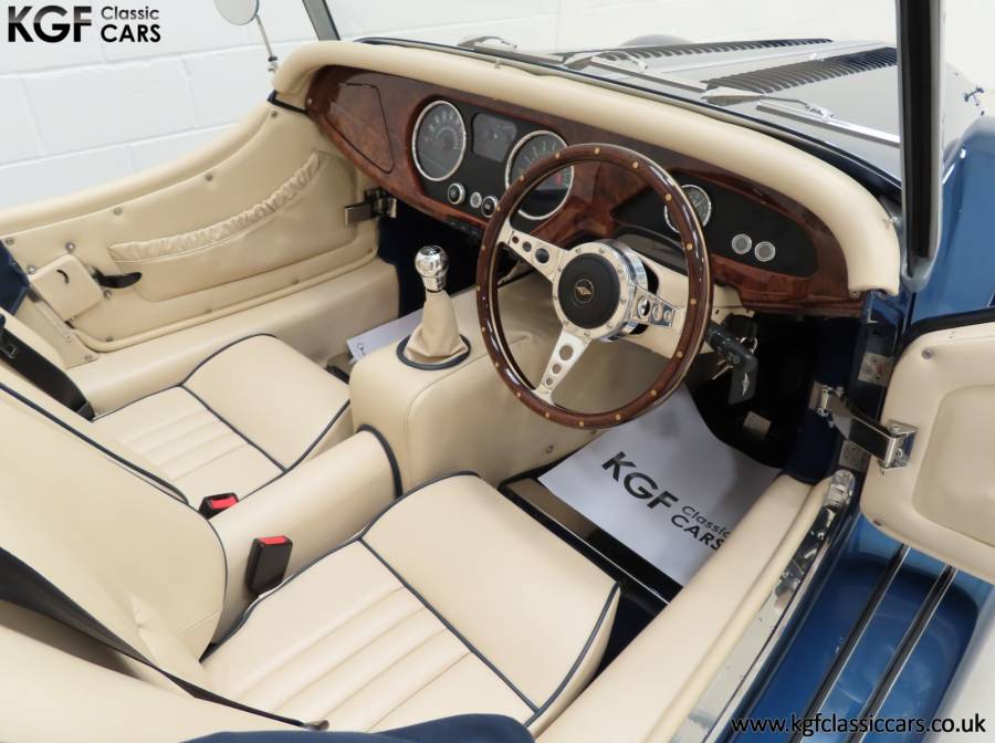 A Classical Morgan V6 Roadster 3.7 Litre, Ferrari Blue, £ 42,995