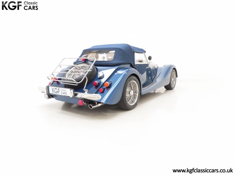 A Classical Morgan V6 Roadster 3.7 Litre, Ferrari Blue, £ 42,995