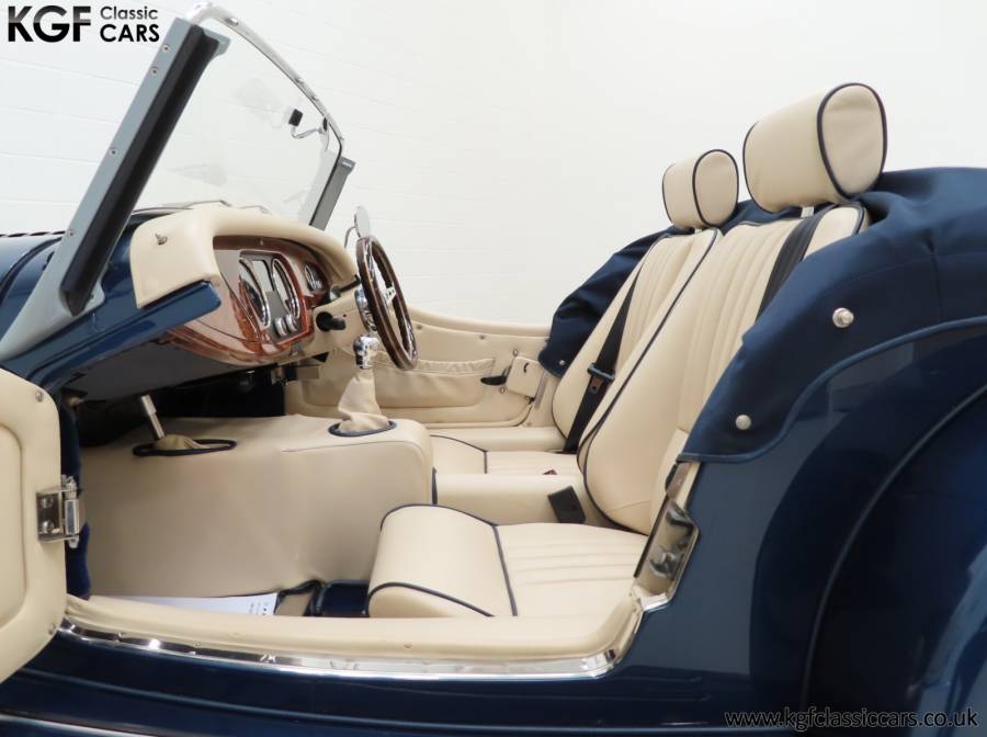 A Classical Morgan V6 Roadster 3.7 Litre, Ferrari Blue, £ 42,995