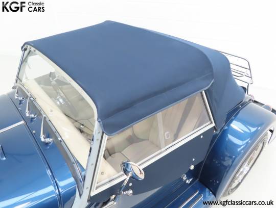 A Classical Morgan V6 Roadster 3.7 Litre, Ferrari Blue, £ 42,995