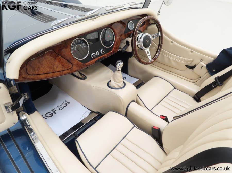 A Classical Morgan V6 Roadster 3.7 Litre, Ferrari Blue, £ 42,995