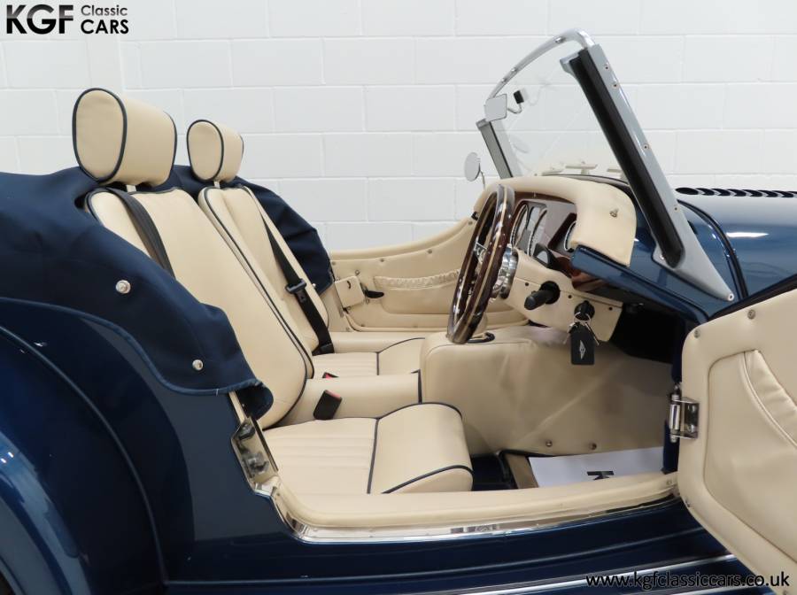 A Classical Morgan V6 Roadster 3.7 Litre, Ferrari Blue, £ 42,995