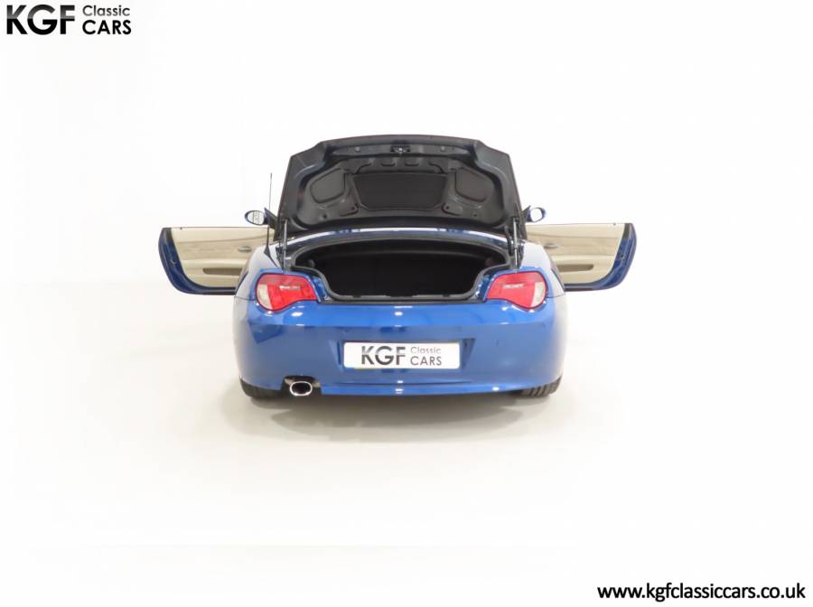 A BMW E85 Z4 2.0i SE Roadster with 10,831 Miles, Montego Blue, £ 9,995