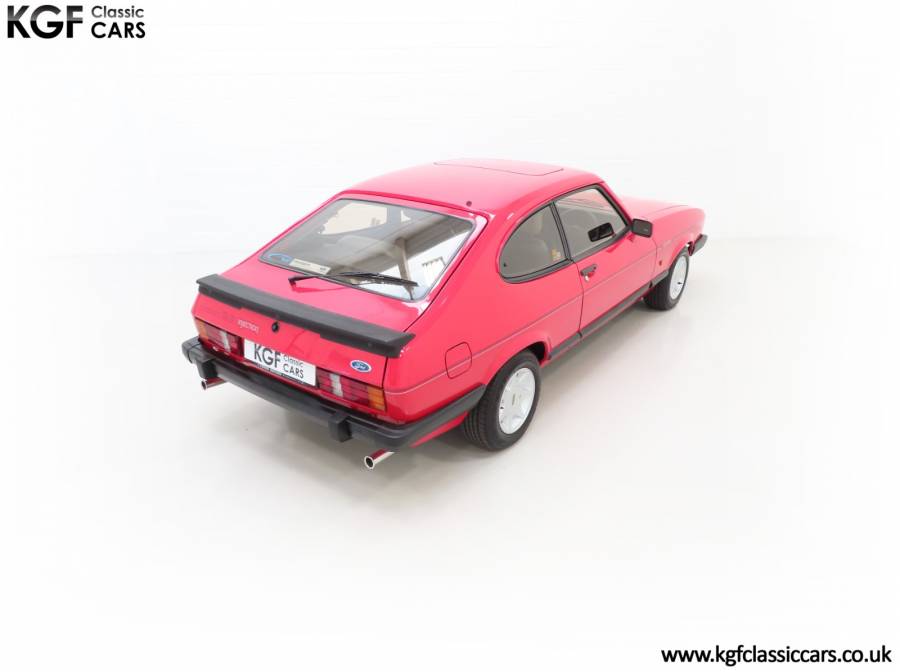 A Ford Capri 2.8 Injection Special, Rosso Red, £ 31,995