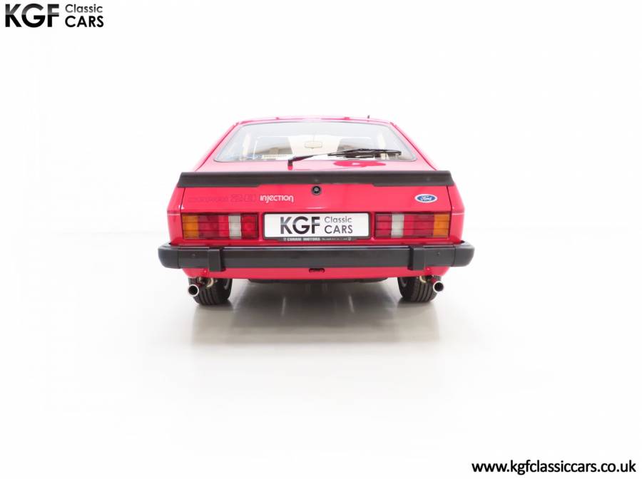 A Ford Capri 2.8 Injection Special, Rosso Red, £ 31,995