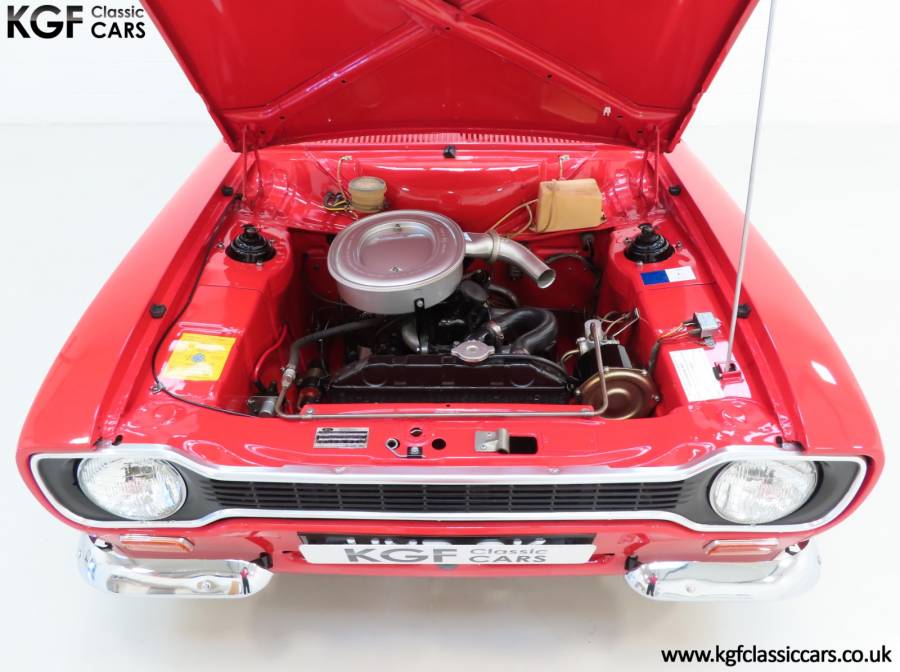 A Rare Early Mk1 Ford Escort Mexico, Sunset Red, £ 56,995