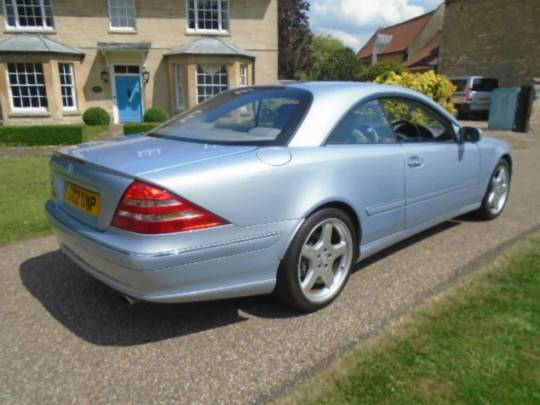 2002 Mercedes CL500 Coupe , Blue , £ 3,995
