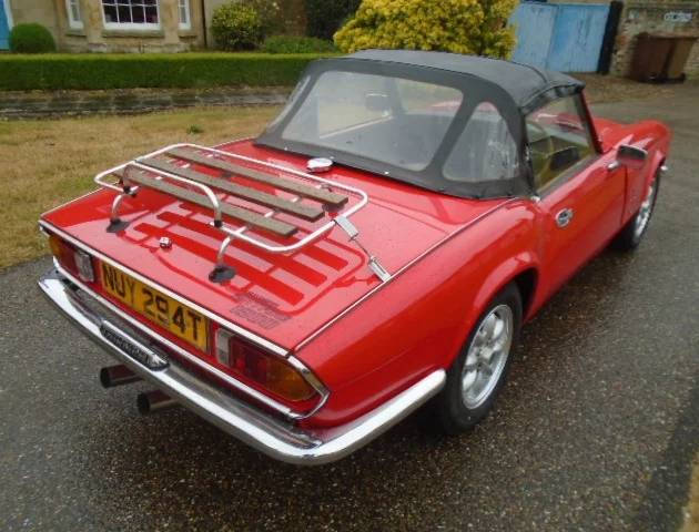 1979 Triumph Spitfire 1500 (restored), Red, £ 8,995