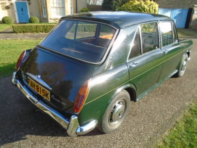 1972 Princess 1300 Vandan Plas, Green, £ 5,995