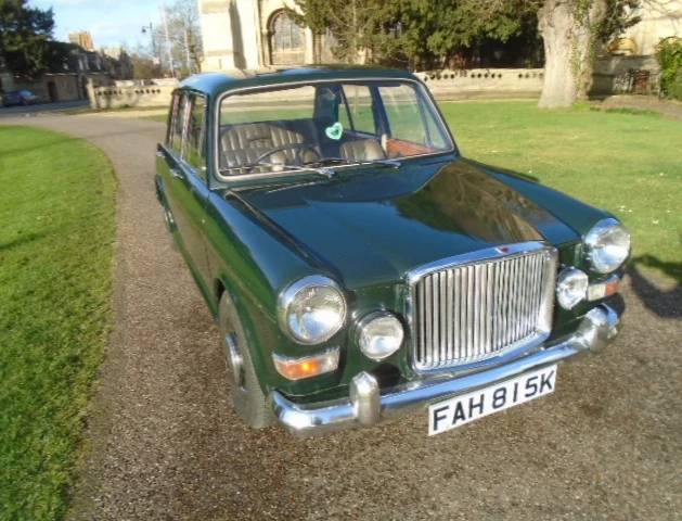 1972 Princess 1300 Vandan Plas, Green, £ 5,995