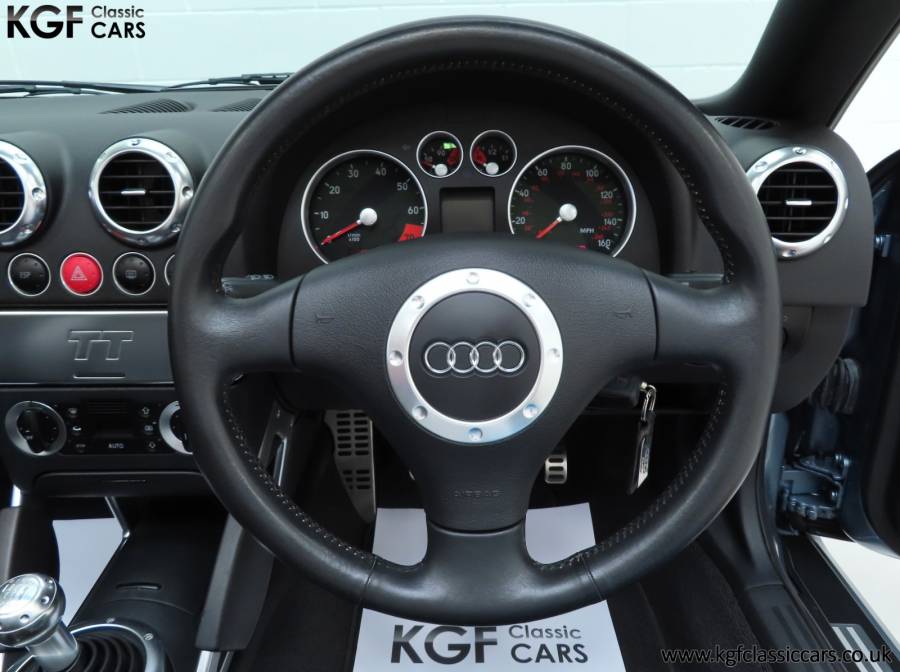 An Impeccably Maintained Audi TT Roadster Quattro , Glacier Blue, £ 7,395