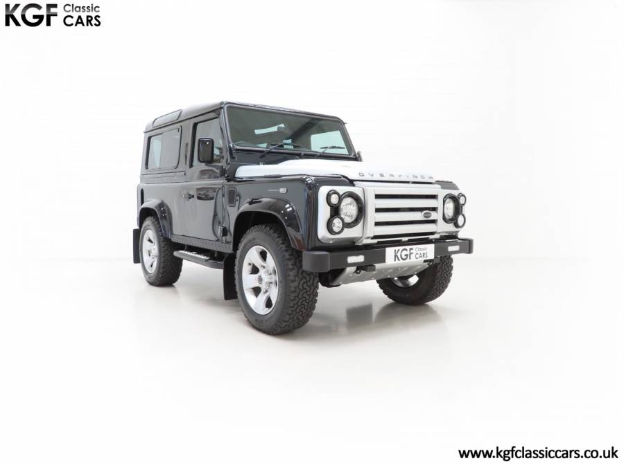 Land Rover Defender 90 Overfinch with 13,191 Miles, Sumatra Black, £ 44,995
