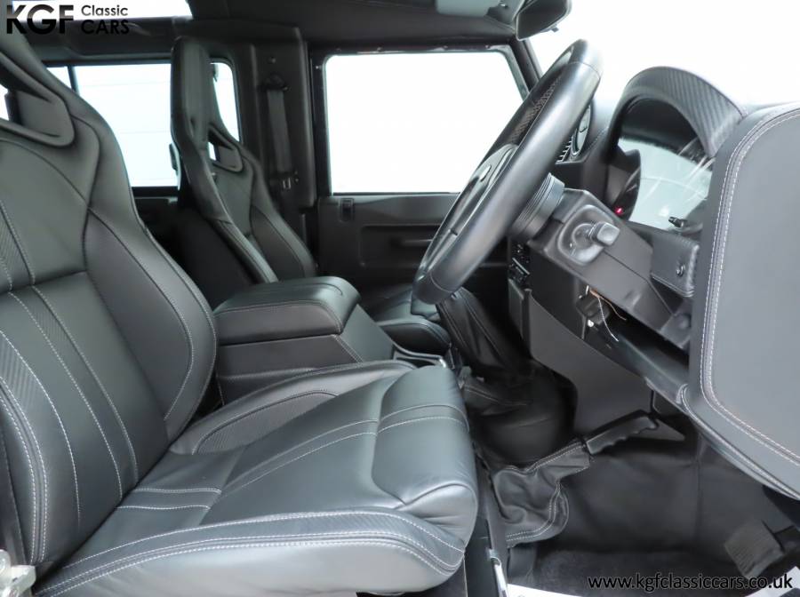 Land Rover Defender 90 Overfinch with 13,191 Miles, Sumatra Black, £ 44,995