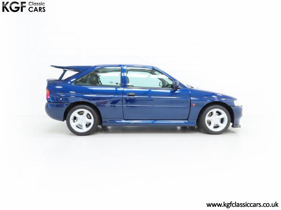 A Big Turbo Ford Escort RS Cosworth Luxur, Pacifica Blue, £ 89,995