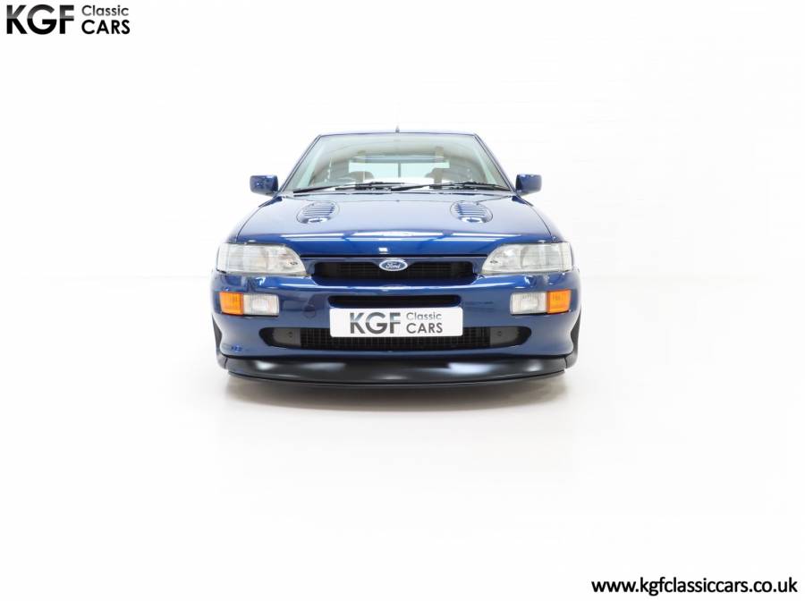 A Big Turbo Ford Escort RS Cosworth Luxur, Pacifica Blue, £ 89,995